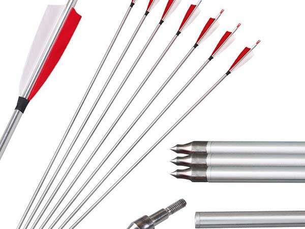 Aluminium arrow shaft pole