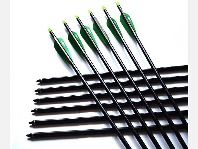 Aluminium arrow shaft pole